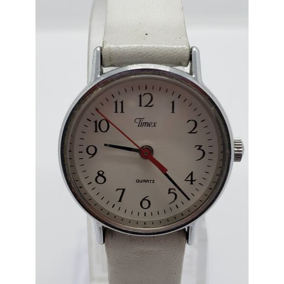 Timex | Accessories | Timex Womens Watch Large White Face Casual ...